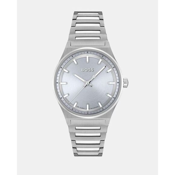 Hugo Boss | Accessories | Hugo Boss Silver Stainless Steel Dress Watch ...